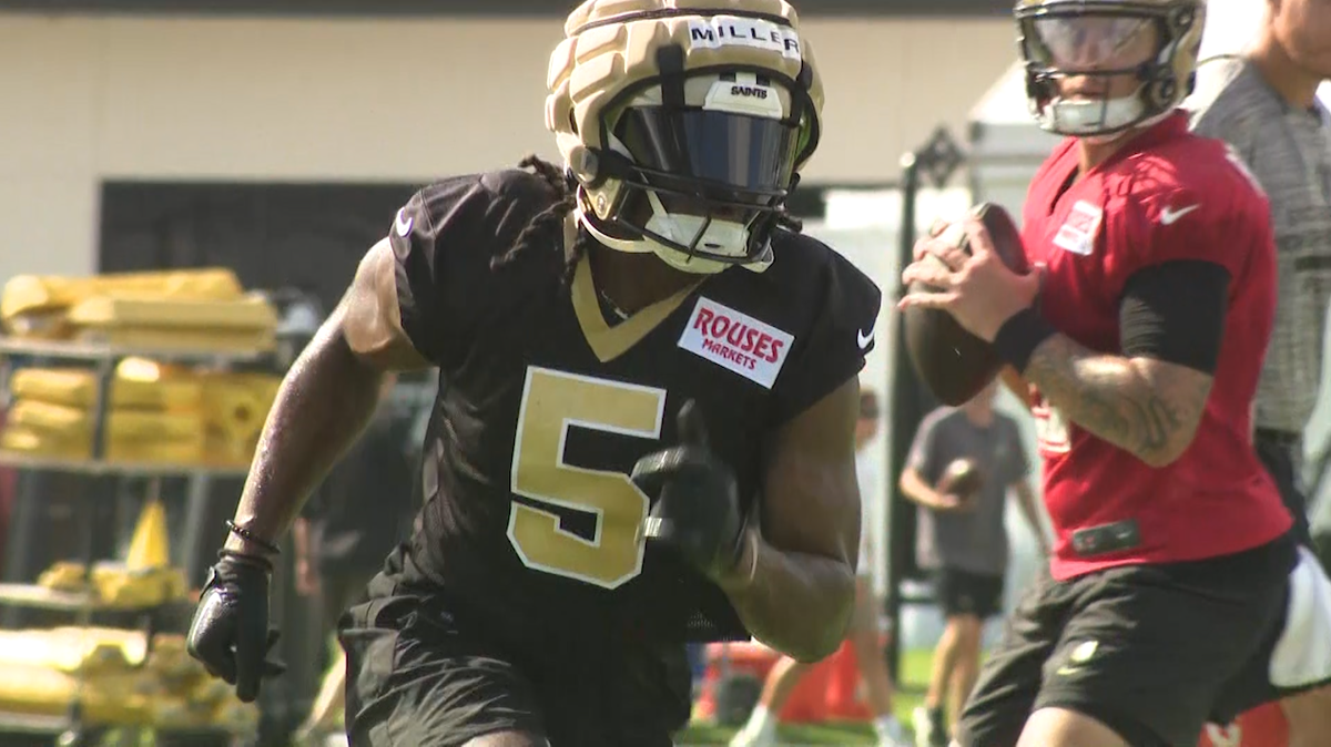 VIDEO REPORT: Saints running back Kendre Miller looks "to leave that ...