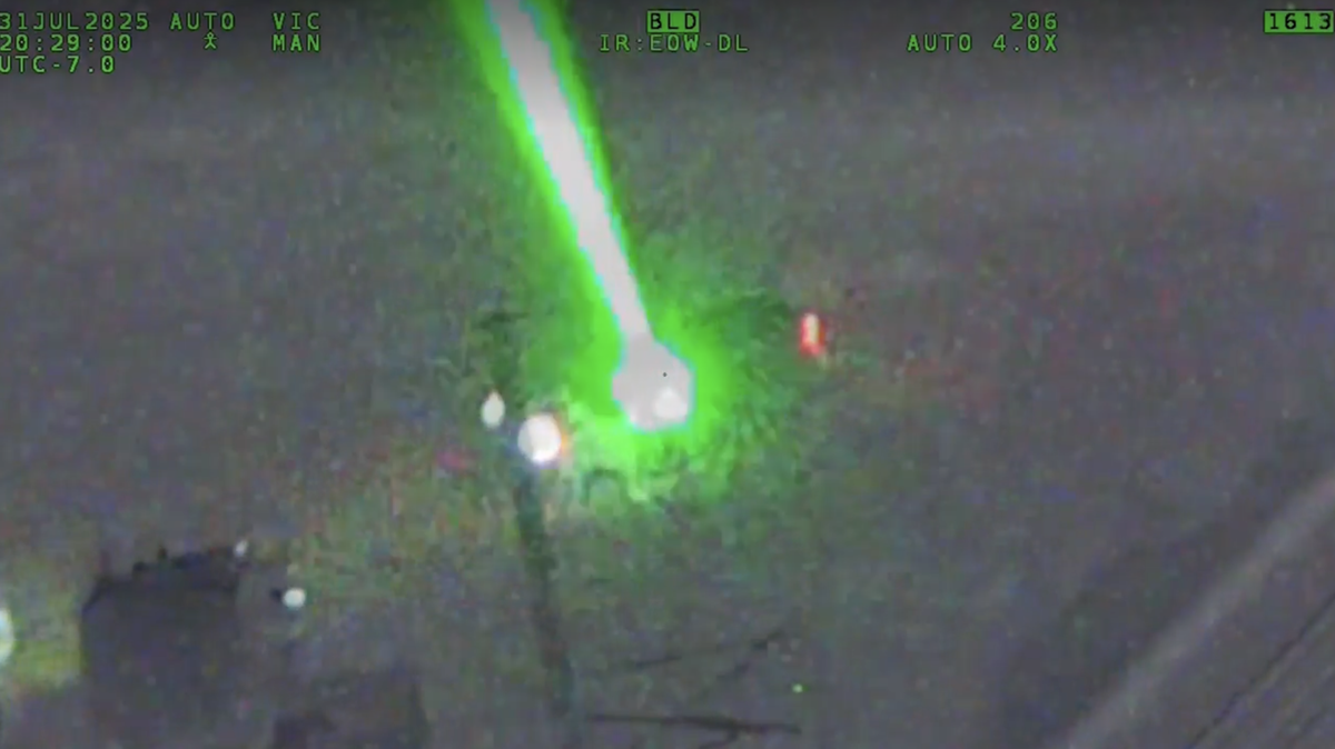 Laser strikes pose danger to pilots