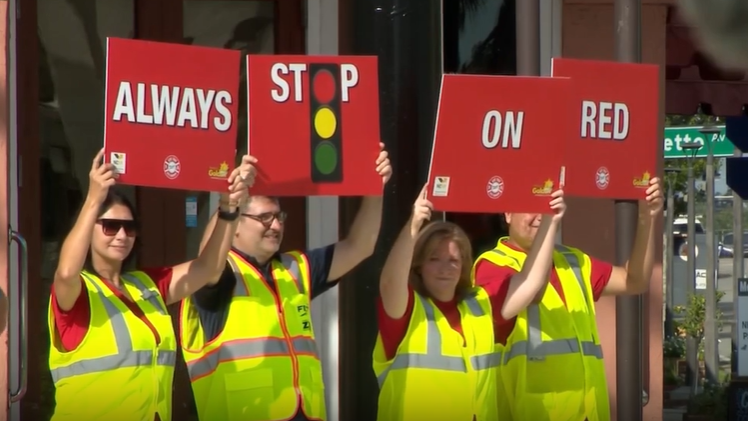 Dangers of running red lights in Central Florida