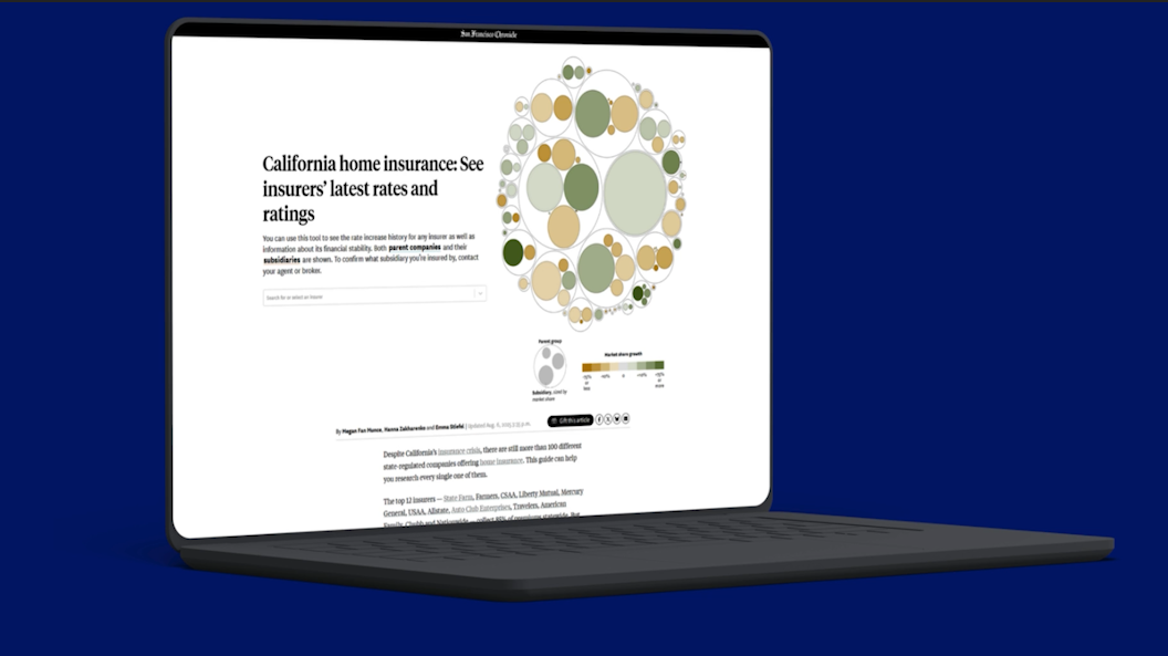 SF Chronicle launches home insurance tool