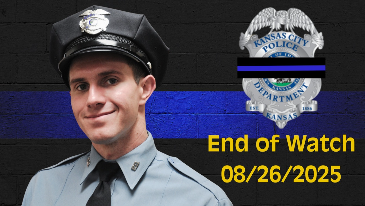 KCKPD, law enforcement agencies show support for fallen officer
