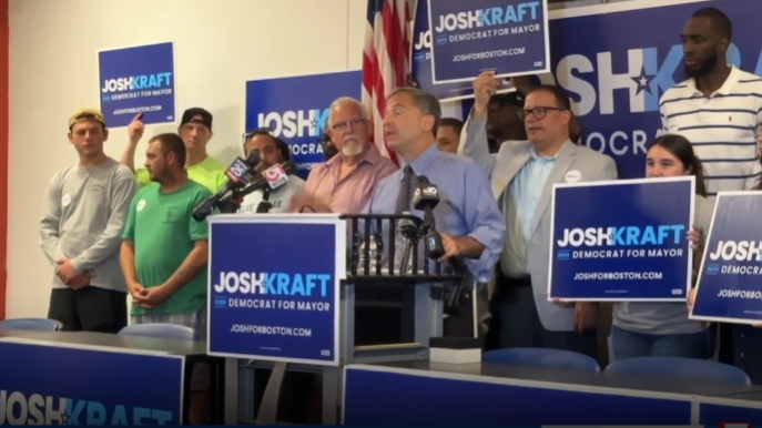 Josh Kraft, top advisers part ways just days before preliminary election