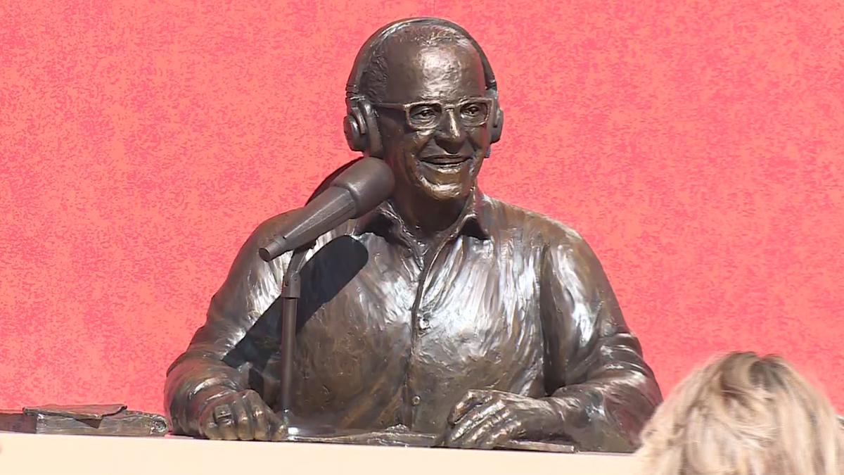 WATCH: Statue of Marty Brennaman unveiled at Great American Ball Park