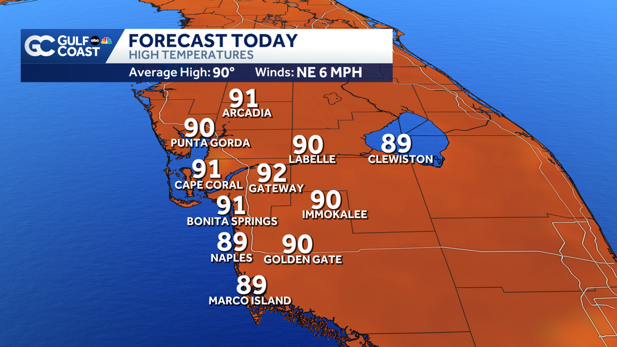 Low rain chances Monday, but wetter weather awaits this week