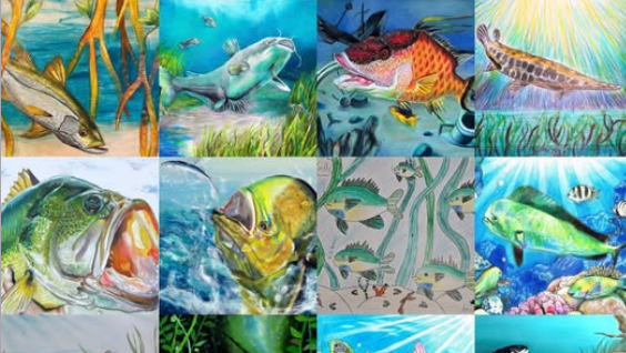 Young artists invited to join FWC's fish art contest