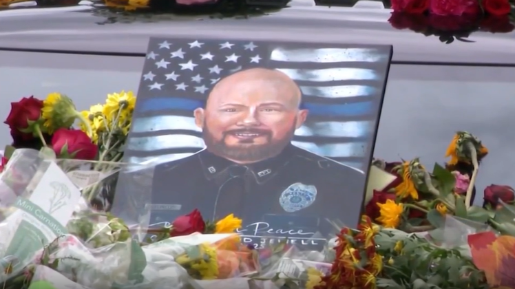 Volusia County community honors fallen Edgewater police officer with vigil
