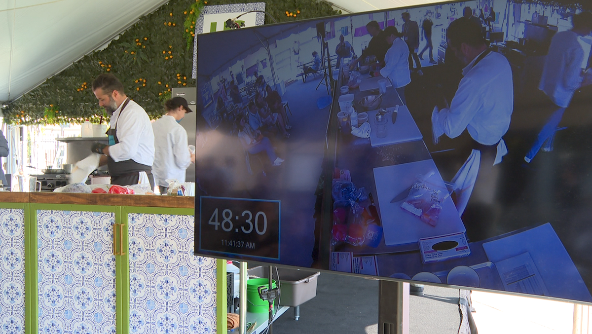 Student chefs compete for new dish on school lunch menu