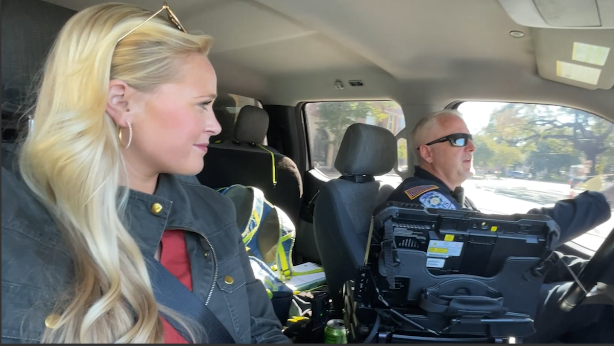 WJCL's Lydia Blackstone goes on ride along with award winning Chatham ...
