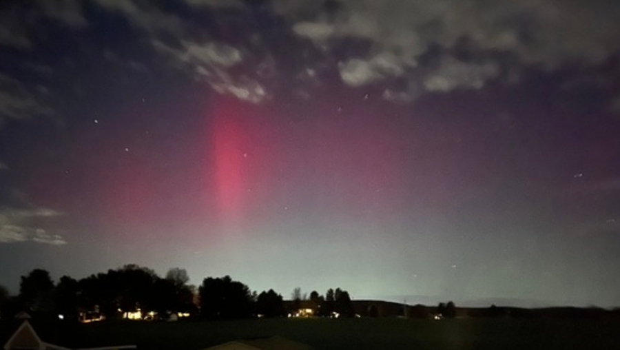 Northern Lights shine over Pa. for the second night in a row