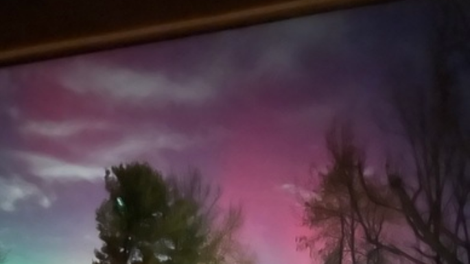 Northern Lights shine over Pa. for the second night in a row
