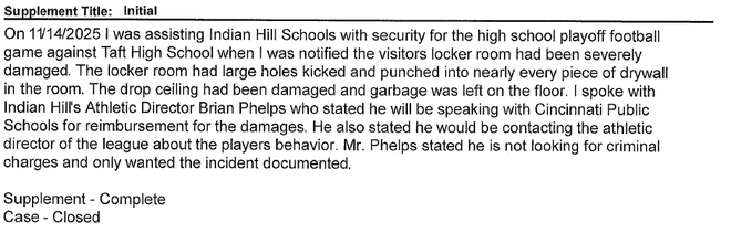 Indian Hill District shares updated statement, providing more ...