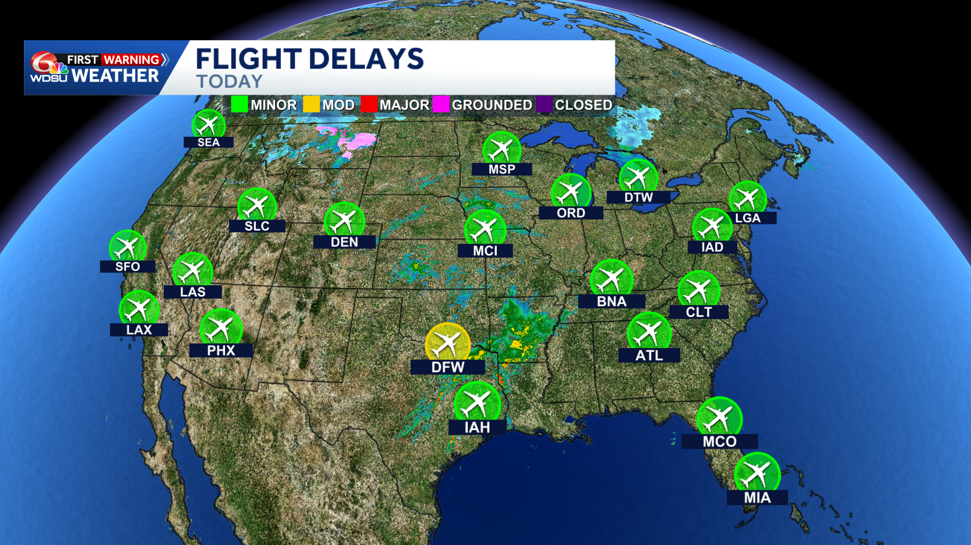 Traveling for Thanksgiving? Here's the Turkey Day travel forecast - WDSU