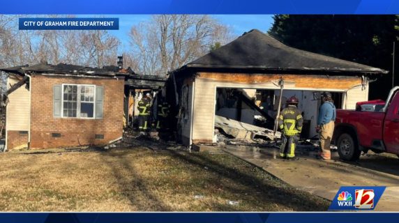 Heroic actions help woman escape during house fire, Graham firefighters say
