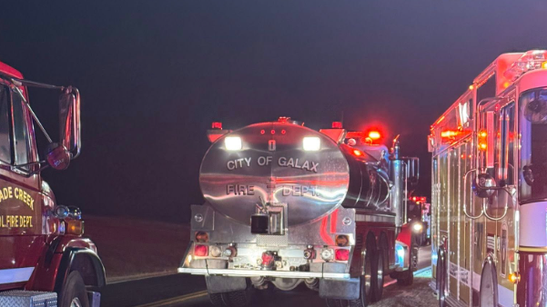 Large building fire on Higgins Road, Glade Creek firefighters say