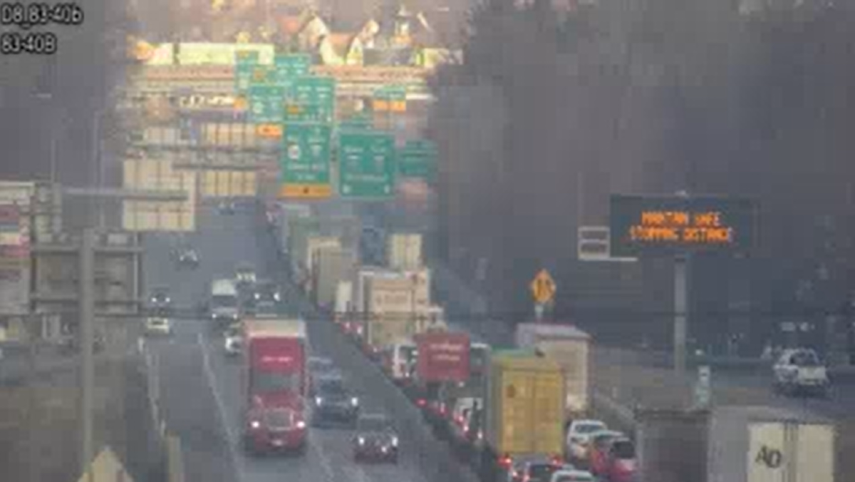 Traffic backed up on major Pa. routes in several counties due to Route ...