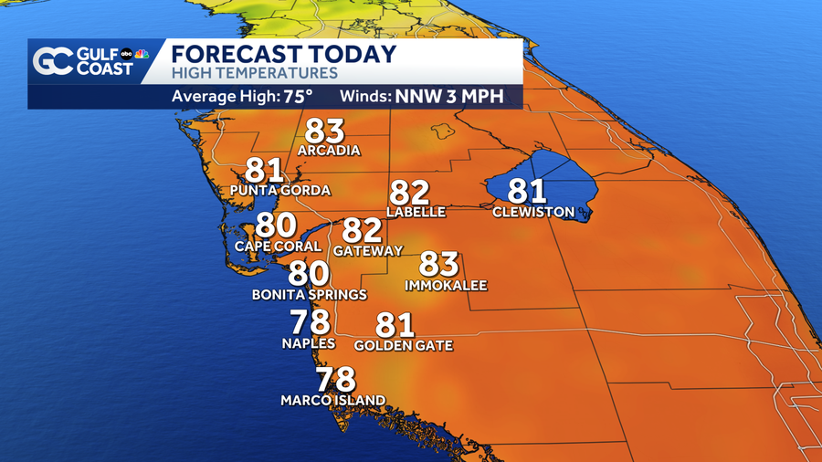Next cold front on the way to the Gulf Coast