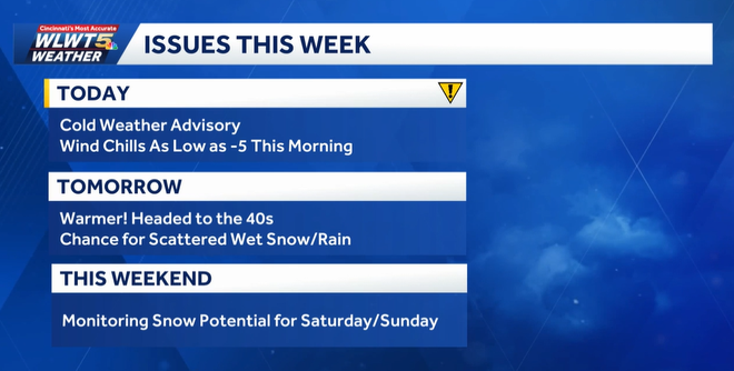 Winter storm threat: Developing storm could bring weekend snow, bitter ...