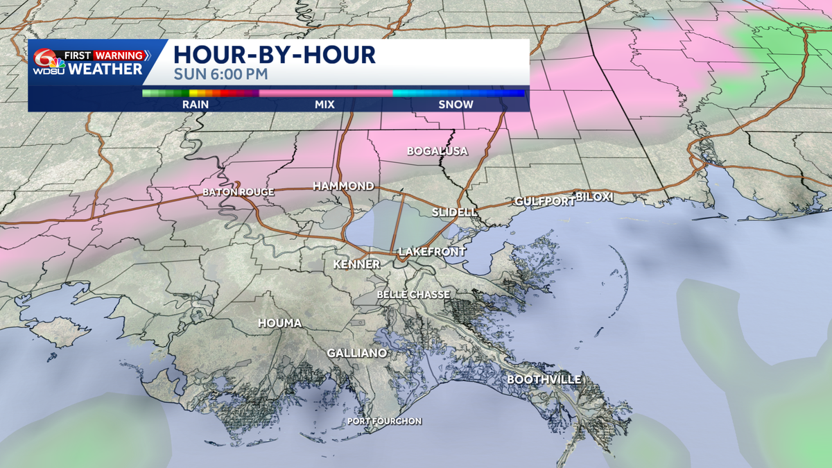 Possible risk of a southern winter storm this weekend. Here's the latest: