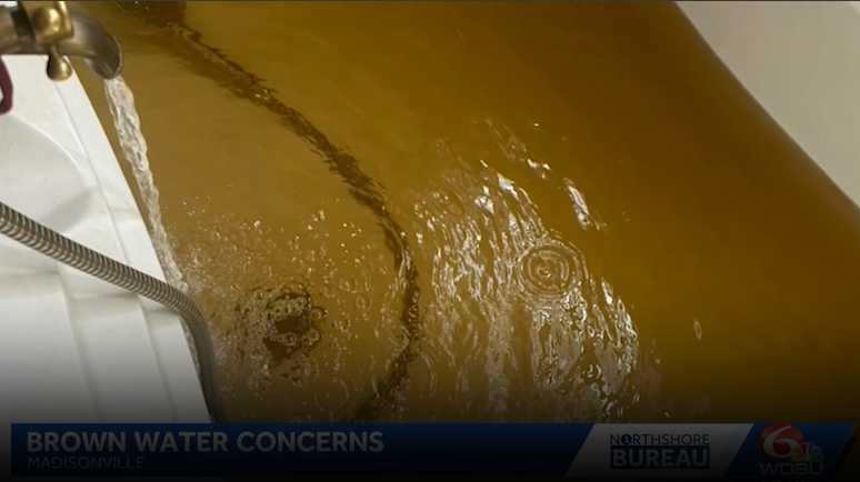 Madisonville residents say they are fed up with brown water