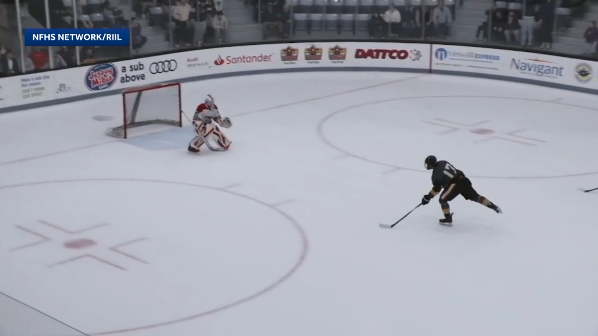 RI hockey player who lost 3 family members in shooting scores winning ...
