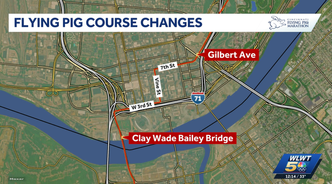 Flying Pig Marathon 2026 course changes: Here's what you need to know
