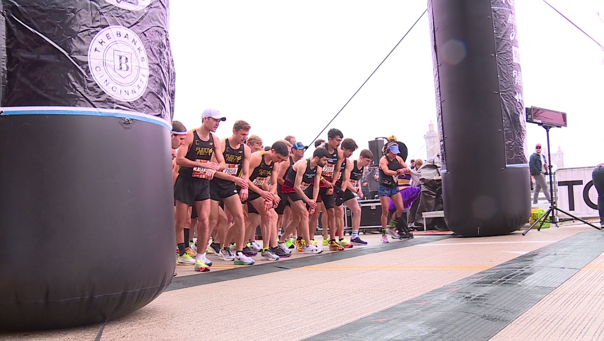 Hundreds take part in the Bock Beer 5K, racing through the streets as ...