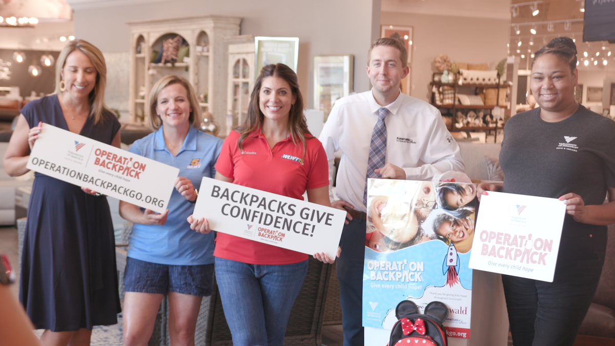 Help students in Greater Cincinnati with Operation Backpack