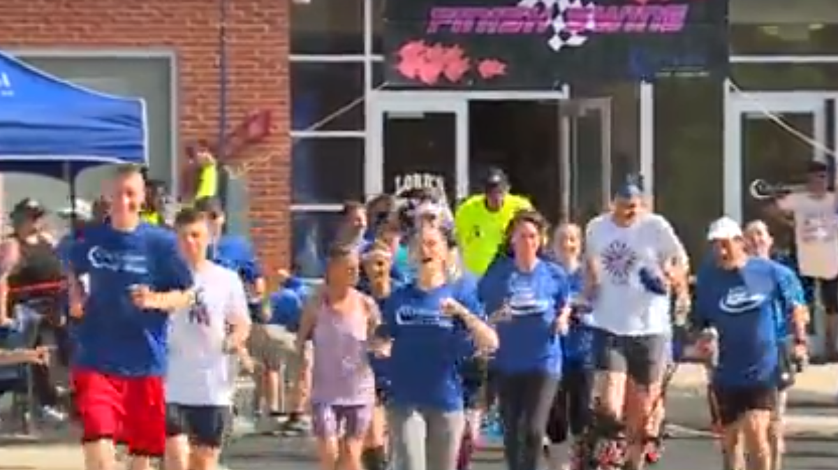 City Gospel Mission's 'Step Forward' program runners prepare for race