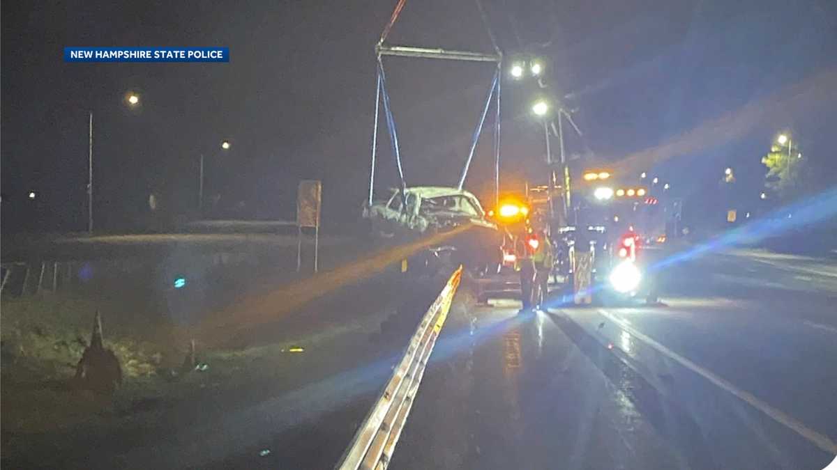 Police: Woman charged after crash on I-95 in Seabrook, NH Police: Woman charged after crash on I-95 in Seabrook, NH