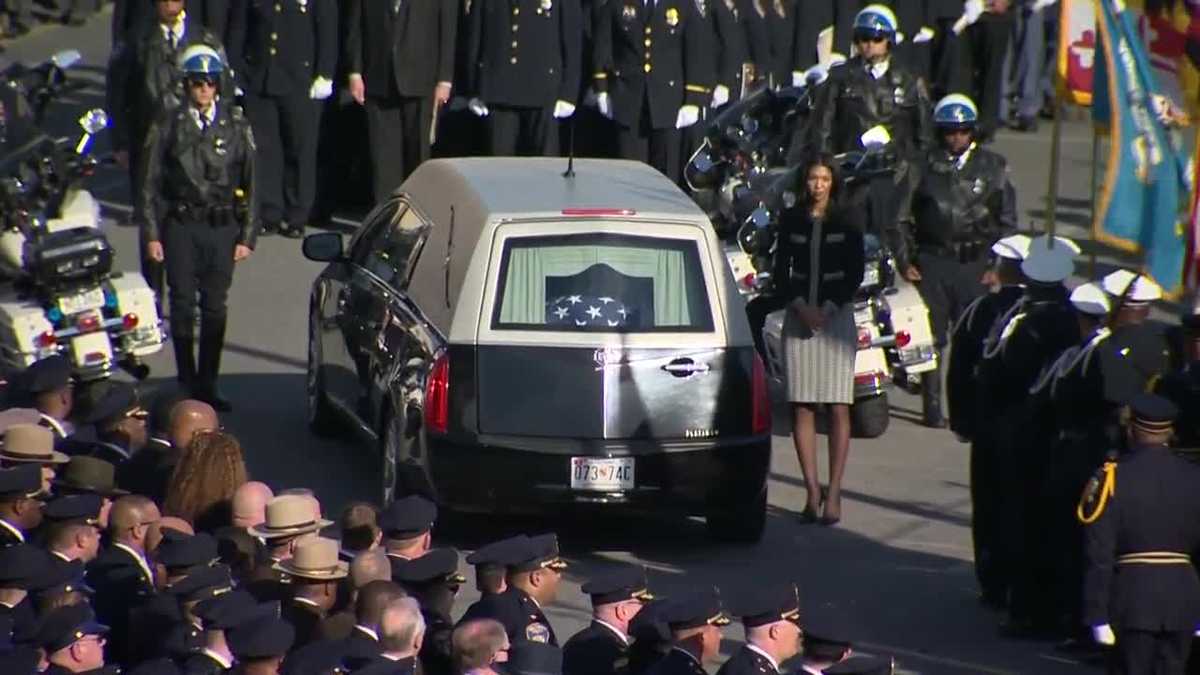 PHOTOS: Baltimore police Detective Sean Suiter's funeral