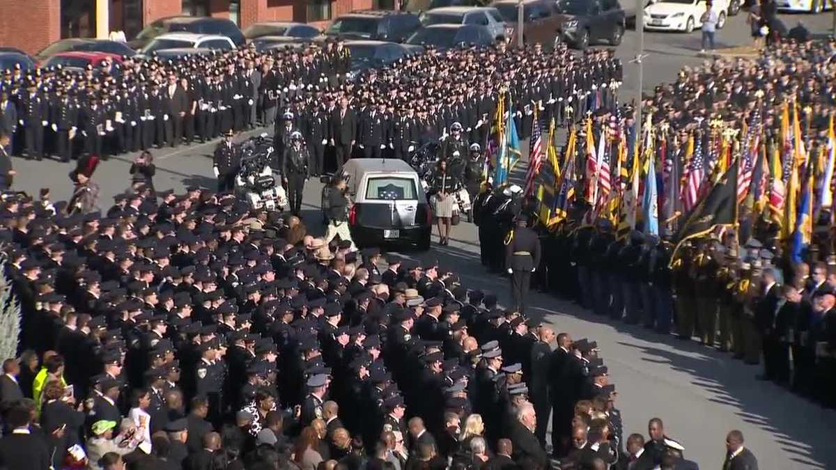 PHOTOS: Baltimore police Detective Sean Suiter's funeral