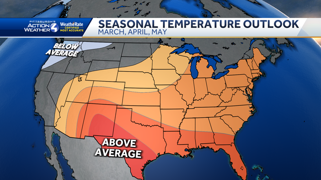 Meteorological spring has arrived: Here's Pittsburgh's seasonal outlook