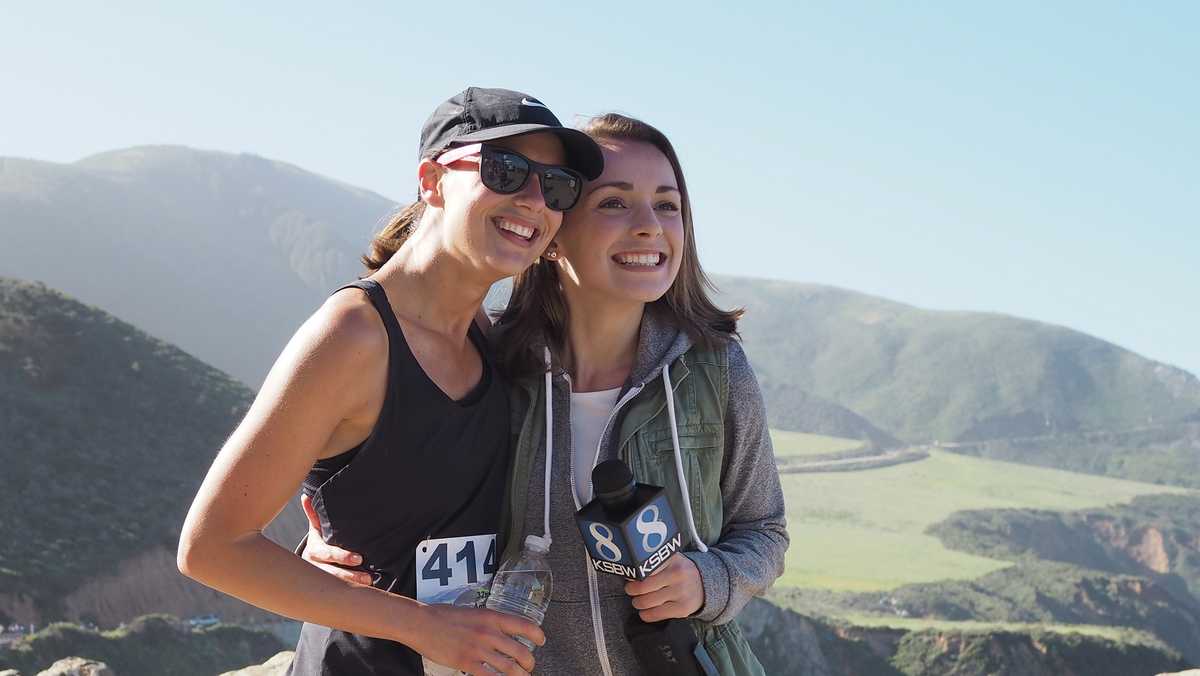 KSBW anchor Lauren Seaver runs Big Sur marathon