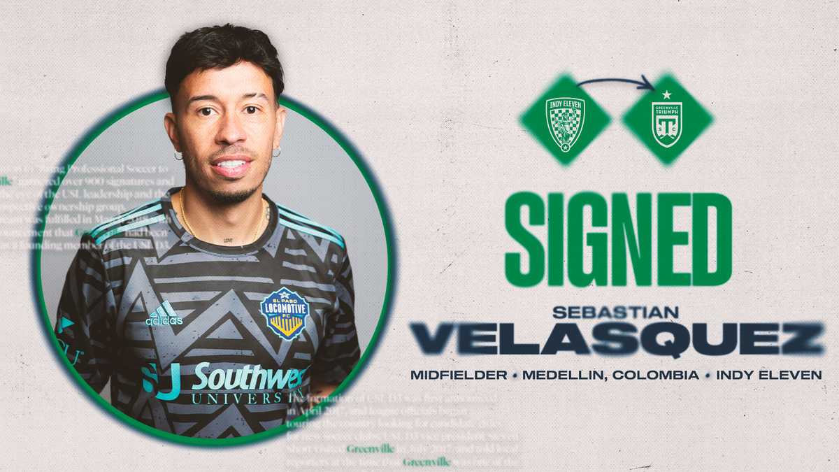 Triumph sign Upstate soccer standout Sebastian Velasquez