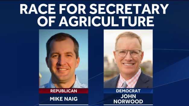 Mike Naig and John Norwood in race for Iowa Secretary of Agriculture