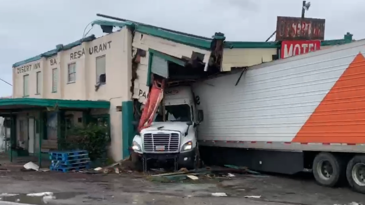 Historic building collapses after semitrailer crash, authorities say