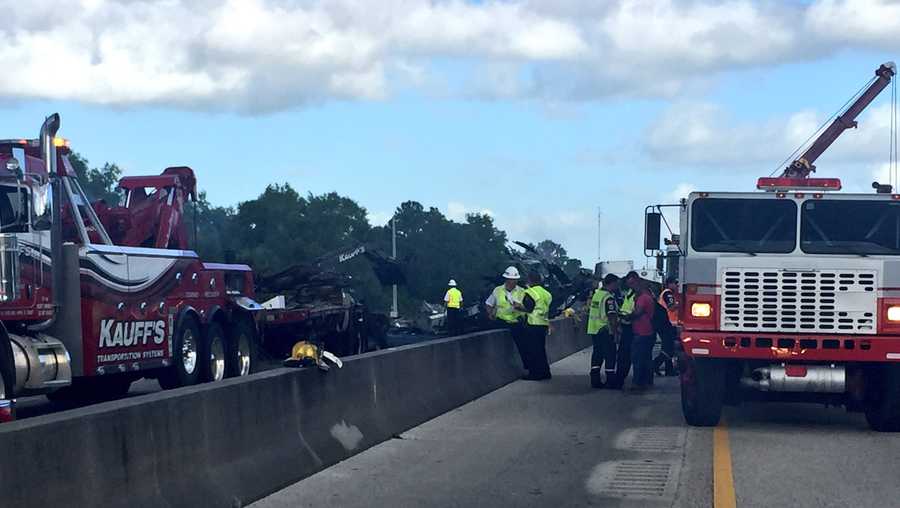 Two semitrucks involved in fiery crash in Port St. Lucie Two semitrucks involved in fiery crash in Port St. Lucie