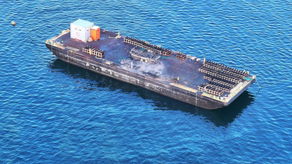 Photos, videos sought after barge fire cancels Mass. firework show