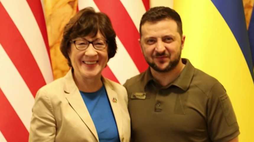 Sen. Susan Collins backs more Ukraine aid, NATO expansion for Finland ...