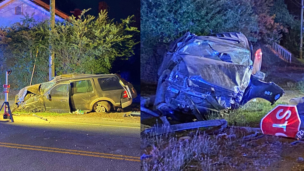 South Carolina: Driver runs from crash that injured passenger