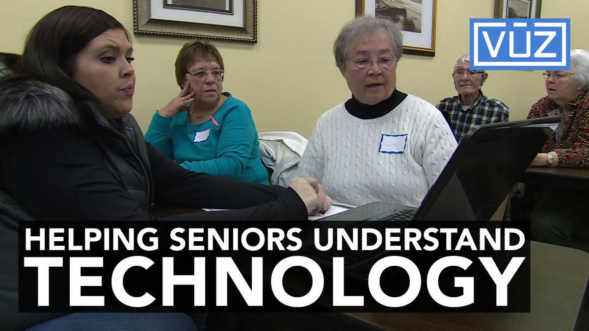 A class in Maine is teaching seniors how to use technology