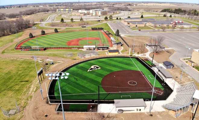 Get a look at Southeast Polk's beautiful new turf softball field Get a look at Southeast Polk's beautiful new turf softball field