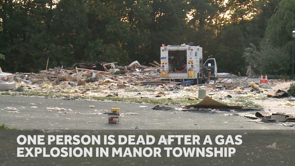 Gas explosion levels home, damages four others