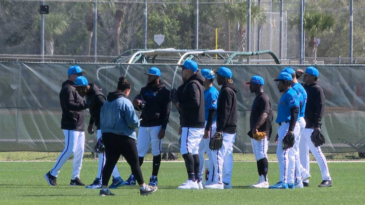 Miami Marlins host first full team workout of Spring Training