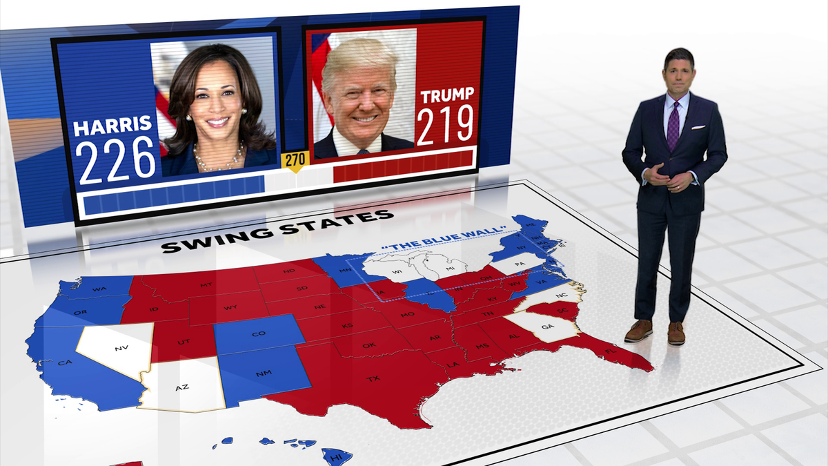 These 7 swing states will likely decide the presidential election