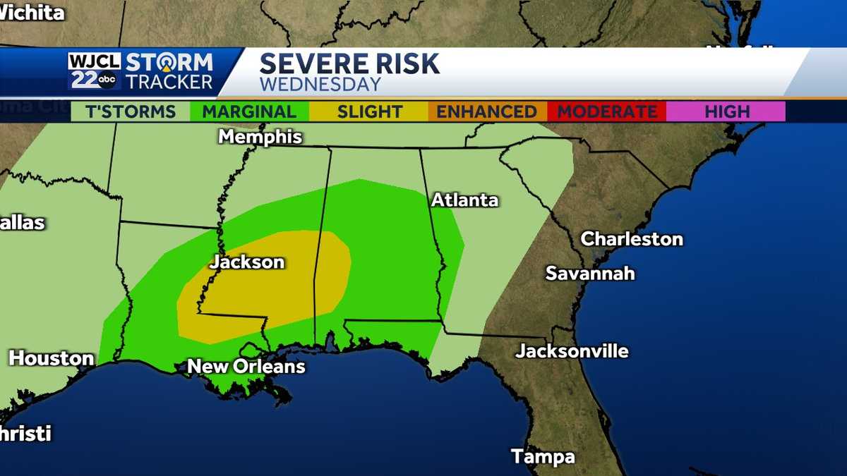 Savannah: Tracking rain chances