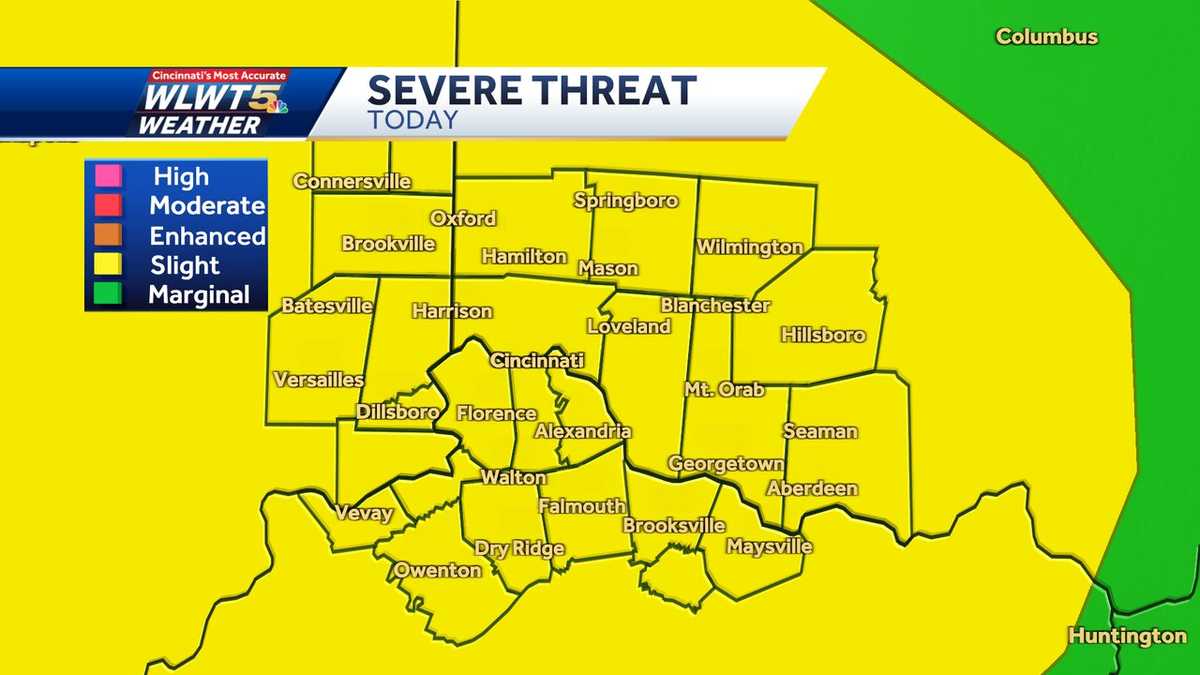TIMELINE: How long storm threat lasts in Cincinnati