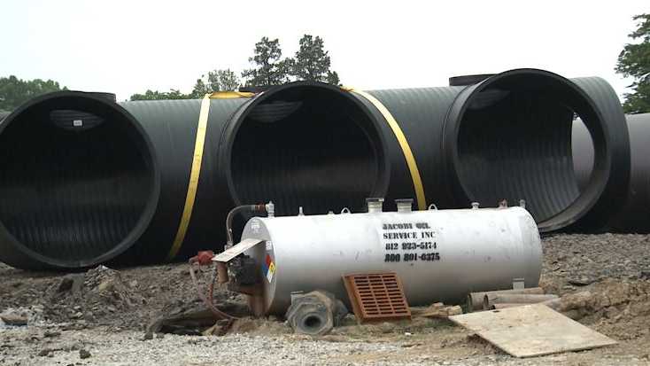 New Albany breaks ground on massive sewage infrastructure project