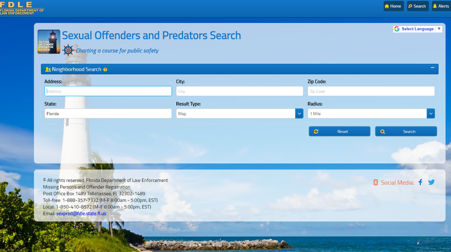 Florida makes it easier to track convicted sex offenders