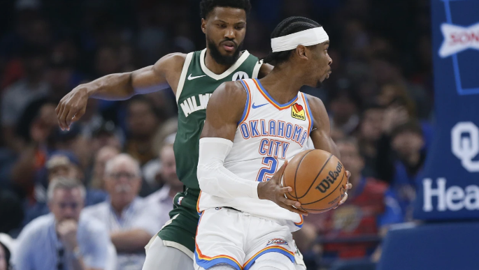 SGA scores 23 points, Thunder beat injury-depleted Bucks